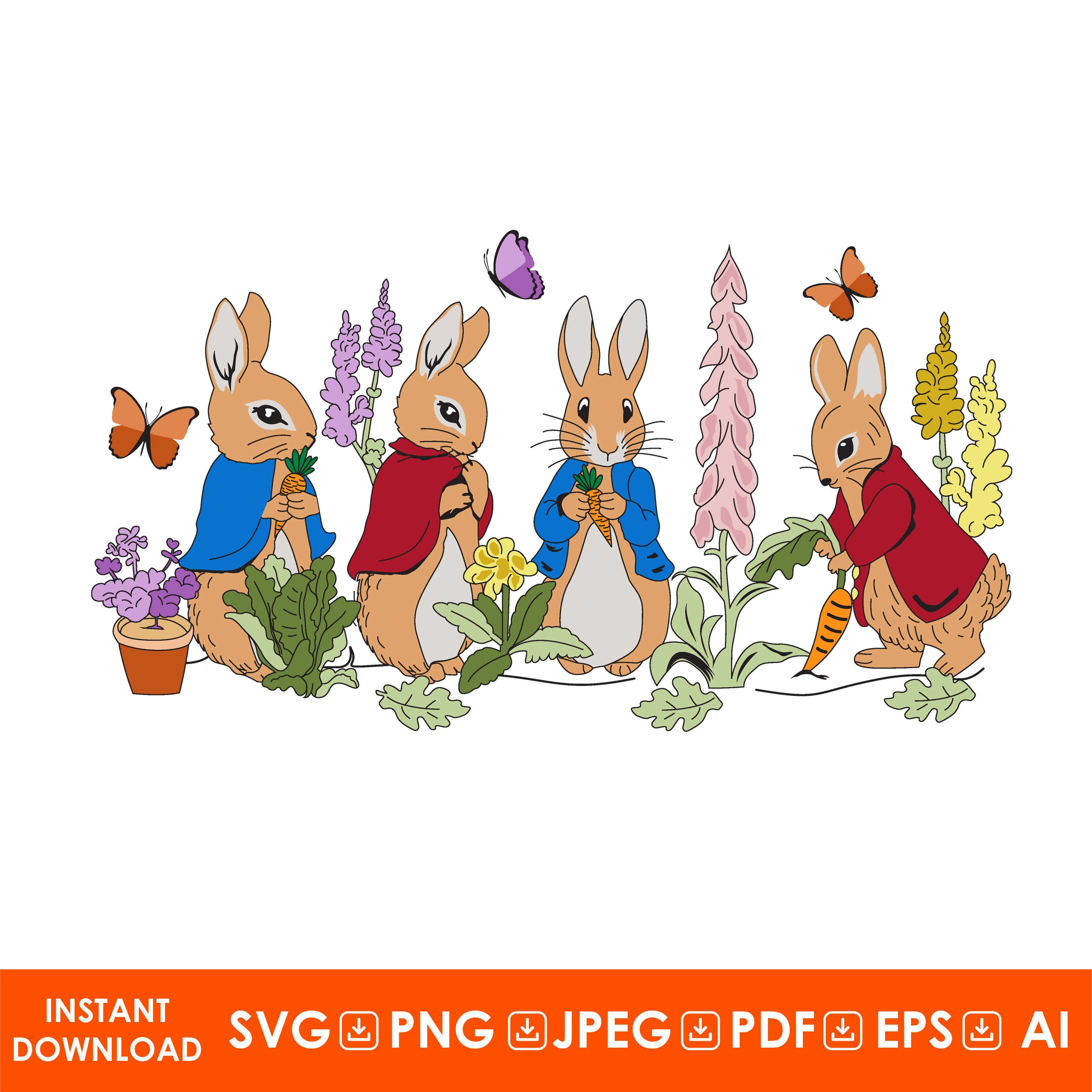 Peter Rabbit - Sarastockdesigns